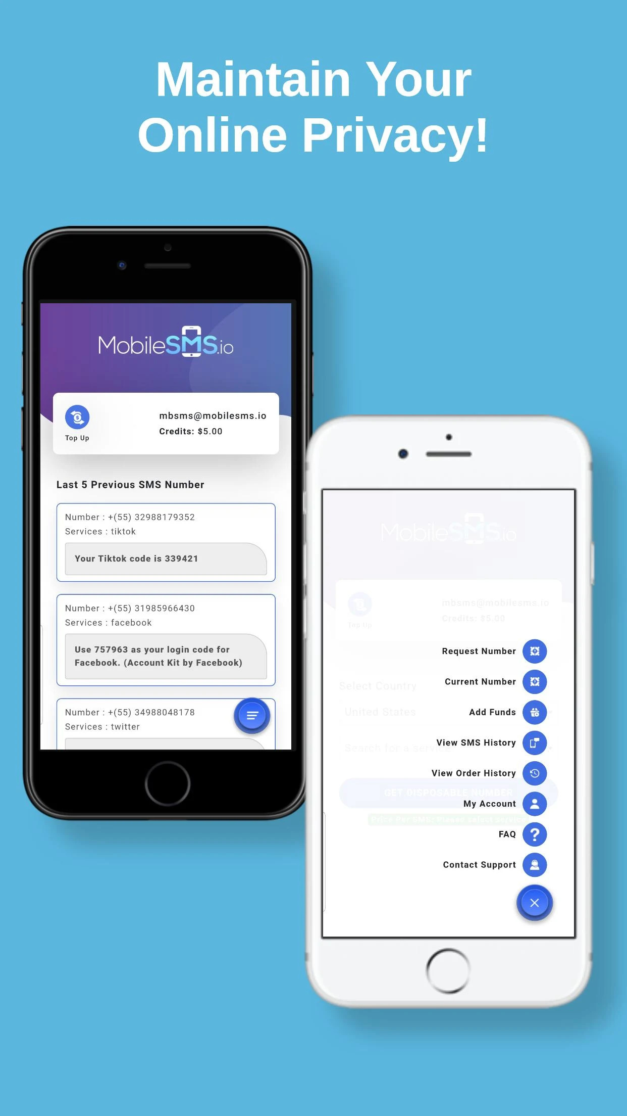Guide to Disposable Numbers How Does It Works? | MobileSMS.io
